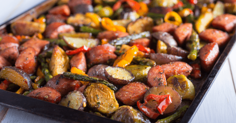 Sheet Pan Roasted Vegetables - Swaggy Eats