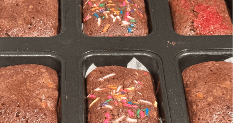 Mini Brownies - Swaggy Eats