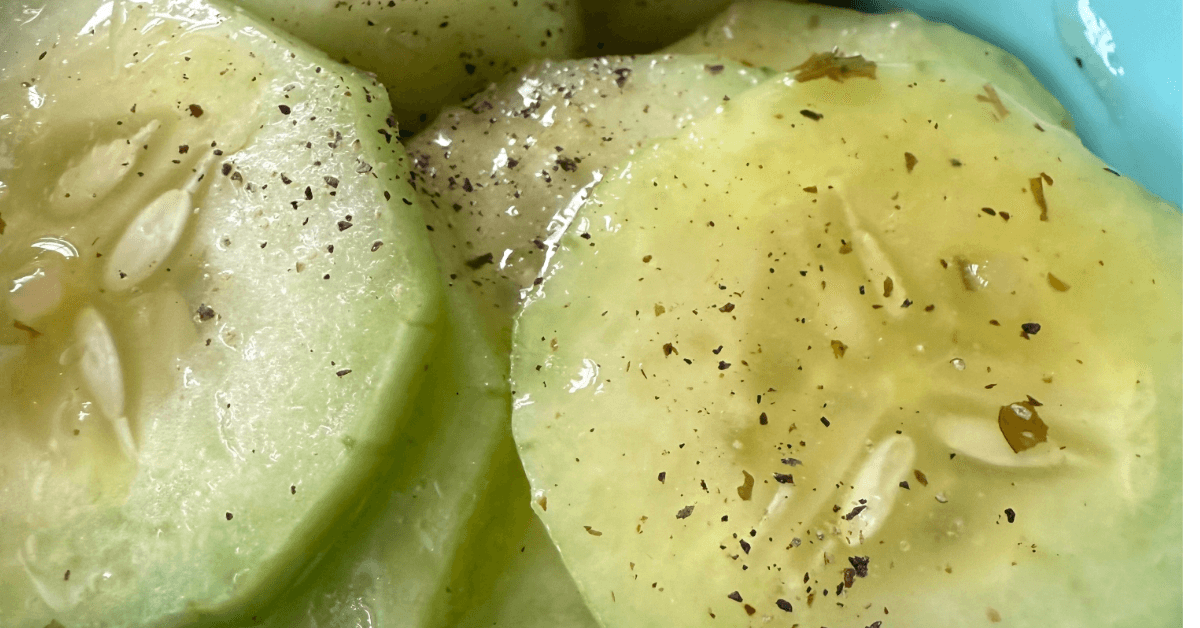 Sweet and Tangy Cucumber Salad |Easy, Quick, Healthy Side Dish